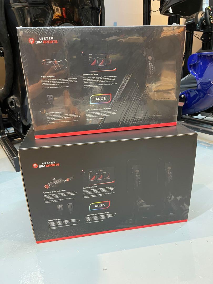 Asetek invicta pedals / asetek sim sports sim racing pedals, Video ...