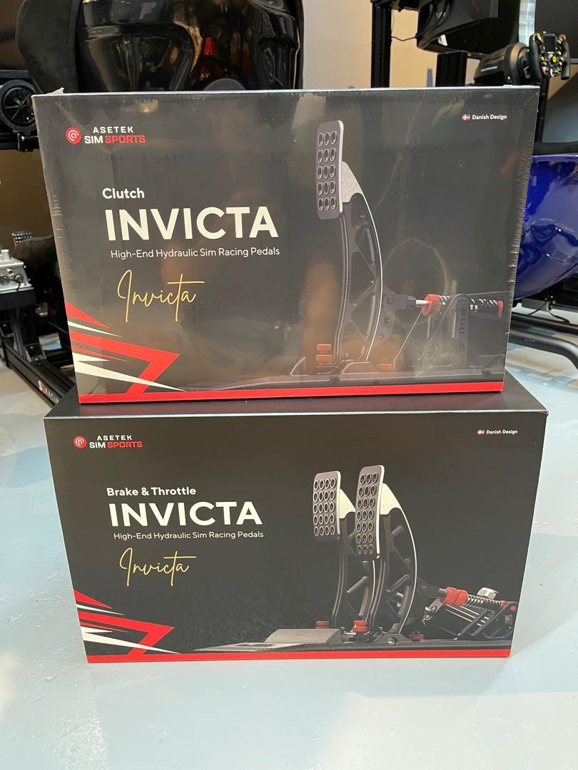Asetek invicta pedals / asetek sim sports sim racing pedals, Video ...