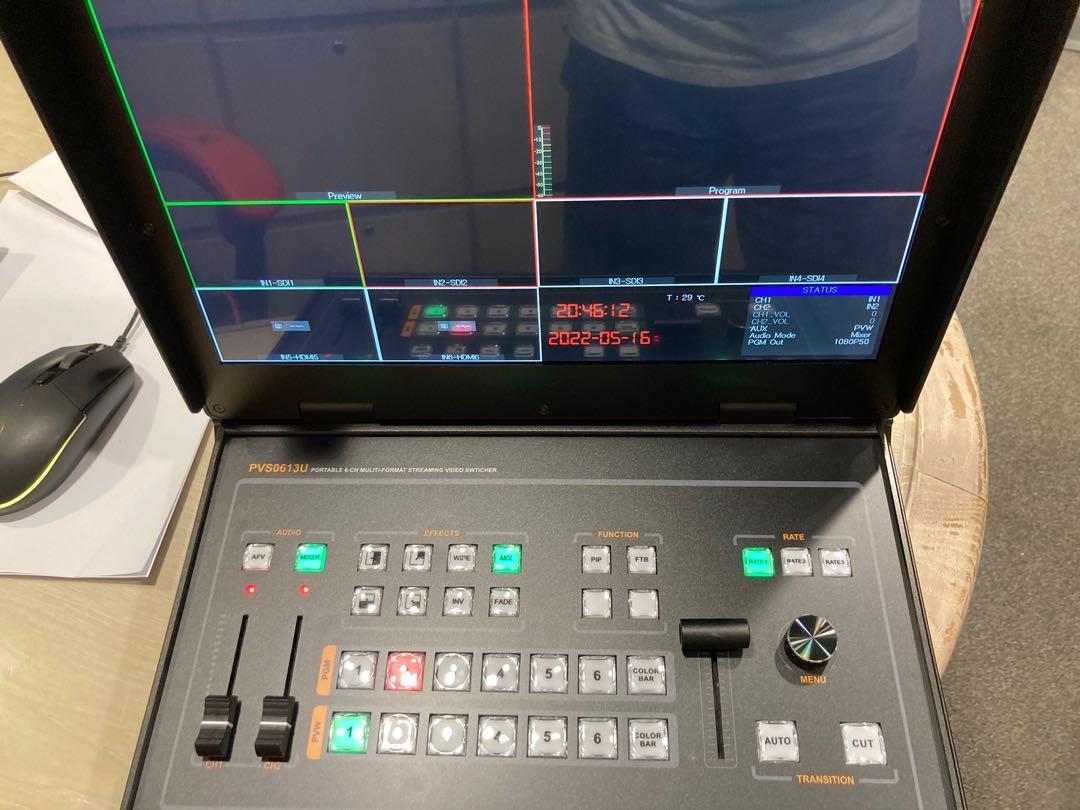 AV Matrix Video Switcher PVS0613U, Photography, Video Cameras on Carousell