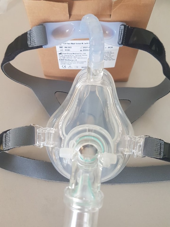 Bipap Mask Vented, Health & Nutrition, Medical Supplies & Tools on ...