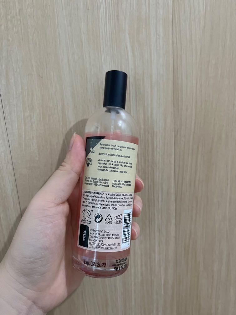 Botol kosong body mist bodyshop, Kesehatan & Kecantikan, Parfum, Kuku ...