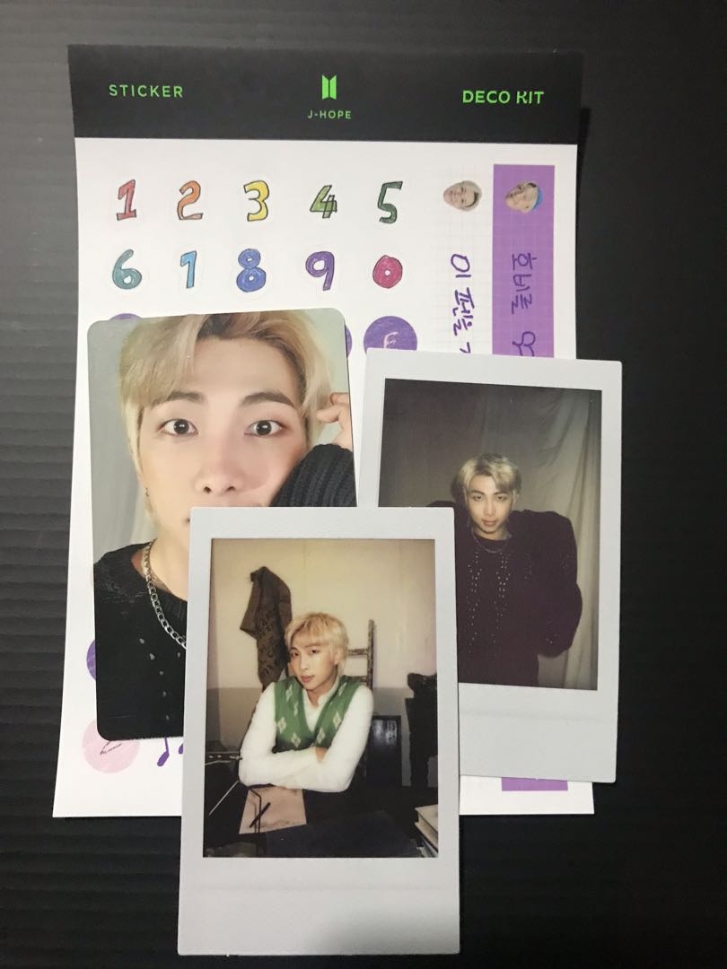 BTS DECO KIT RM NRPC SET, Hobbies & Toys, Memorabilia & Collectibles, K ...
