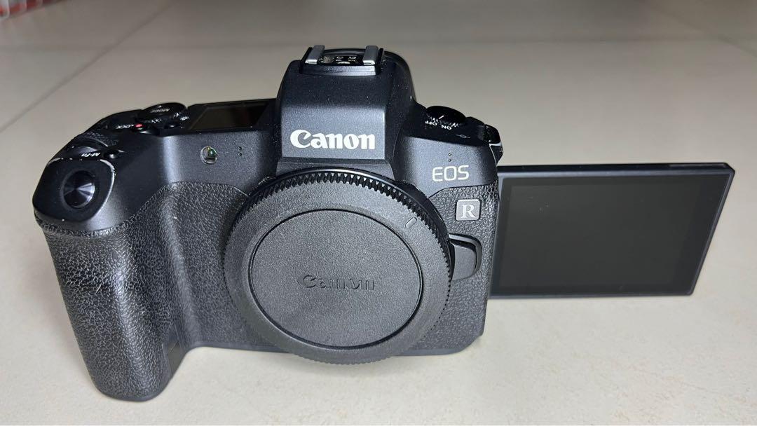 Canon EOS R with Original Battery Grip, Photography, Cameras on Carousell