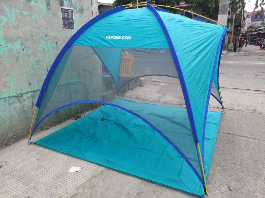 Captain stag open beach tent sun shade, Hobbies & Toys, Travel, Travel ...