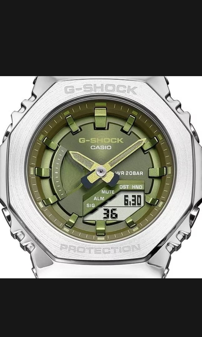 Casio G-Shock GM-S2100-3A Mini Casioak Metalized GMS2100, Luxury ...