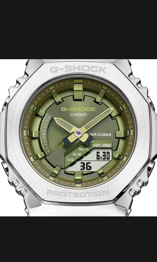 Casio G-Shock GM-S2100-3A Mini Casioak Metalized GMS2100, Luxury ...