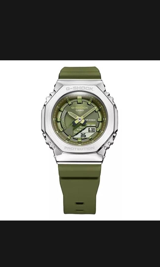Casio G-Shock GM-S2100-3A Mini Casioak Metalized GMS2100, Luxury ...