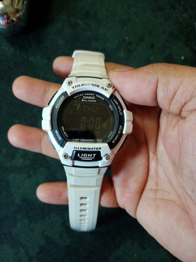 Casio ws220 solar, Men's Fashion, Watches & Accessories, Watches on ...