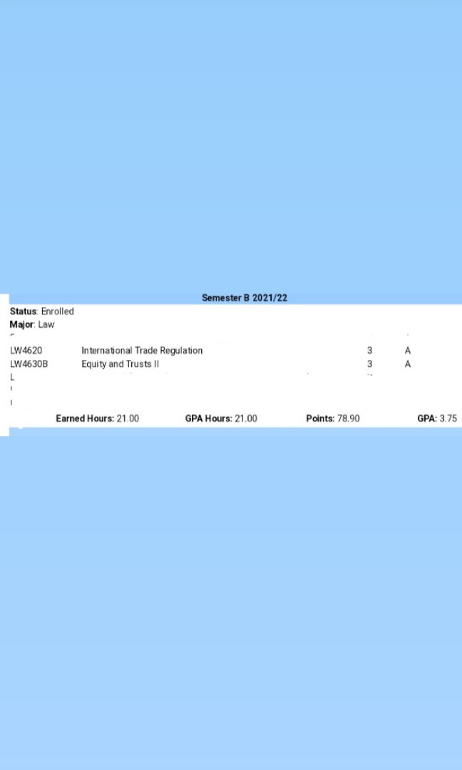 CityU Law LLB/JD A grade notes (Equity & Trusts, International Trade ...