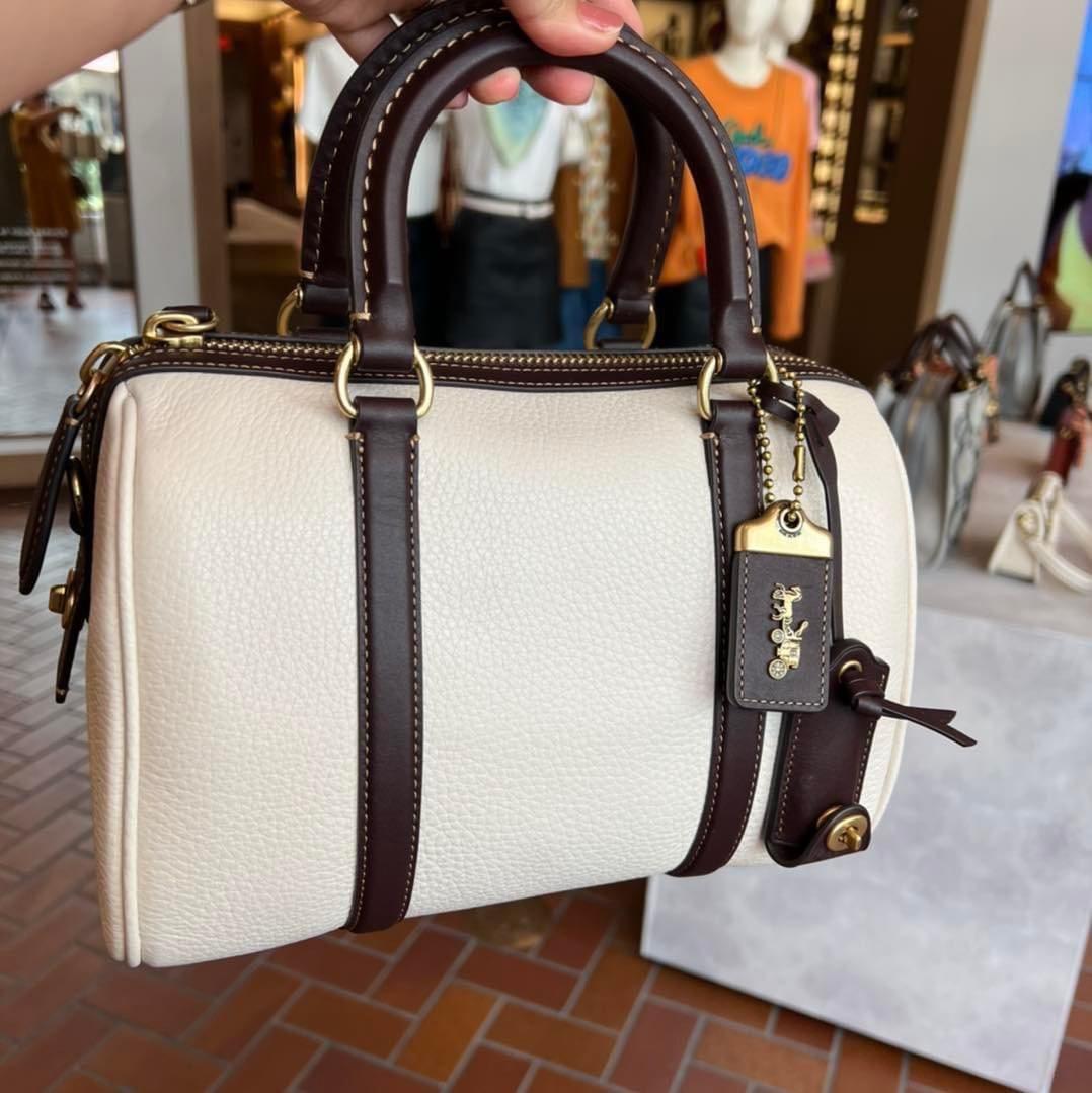 Coach Ruby Satchel in Cream, Women's Fashion, Bags & Wallets, Cross ...