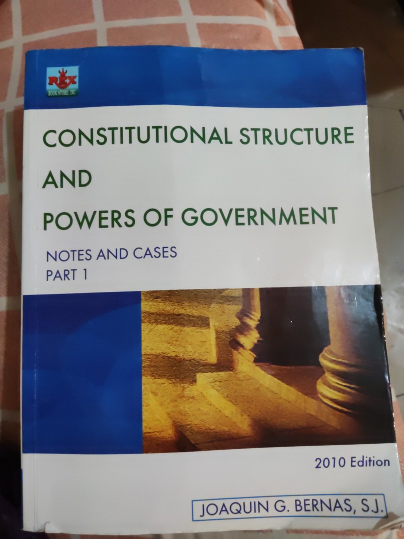 Constitutional Structure and Powers of Government 2010 Edition, Hobbies ...