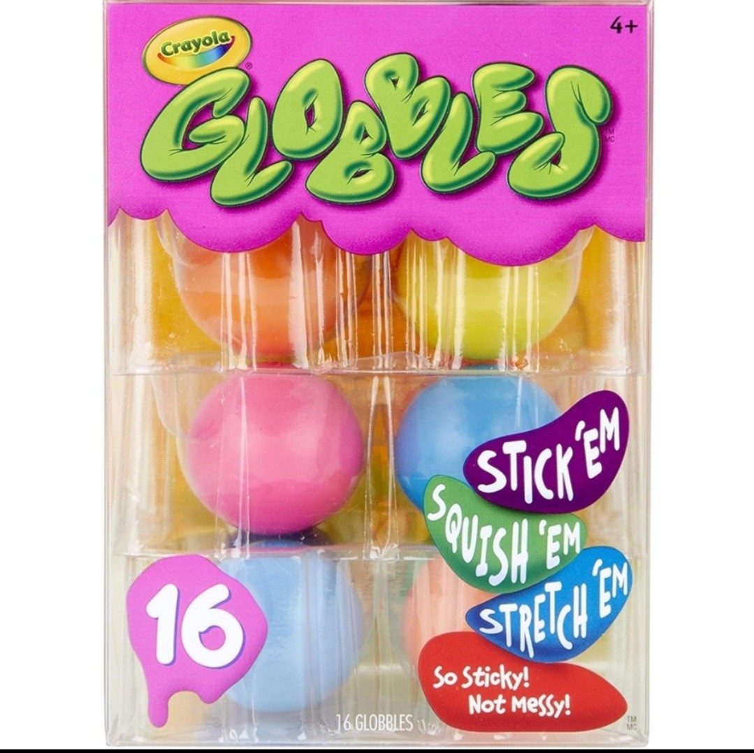 Crayola Globbles AUTHENTIC| Sticky Ball, Squishy Stick Stress balls ...