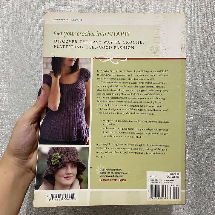 Crochet That Fits by Mary Jane Hall, Hobbies & Toys, Books & Magazines ...