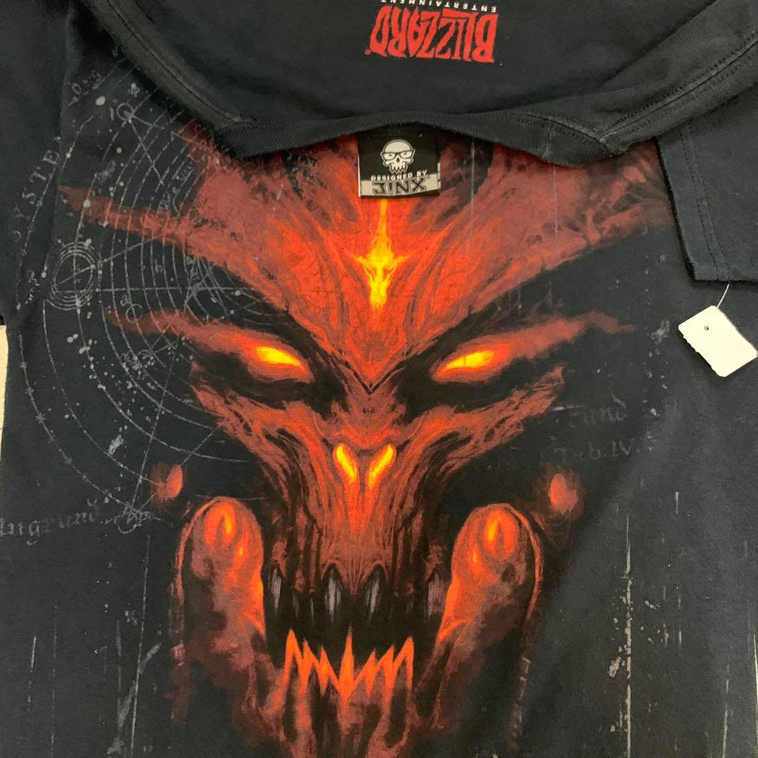 DIABLO GAME TEE, Men's Fashion, Tops & Sets, Tshirts & Polo Shirts on ...