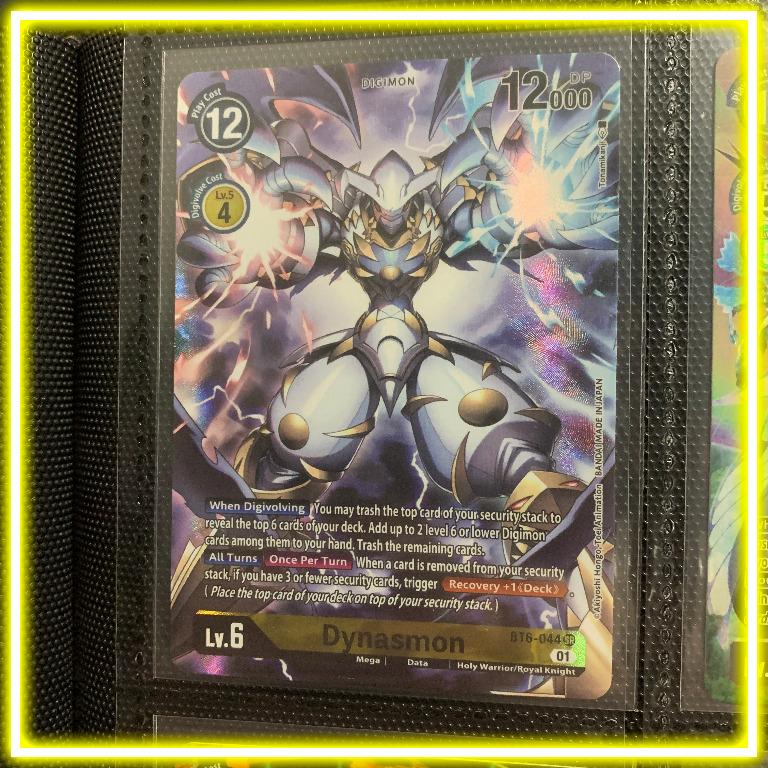 Digimon English TCG - Dynasmon (Alternate Art) BT6-044 SR Super Rare ...