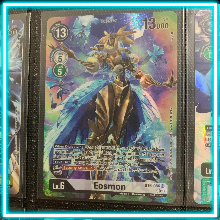 Digimon English TCG - Eosmon (Alternate Art) BT6-086 SR Super Rare ...