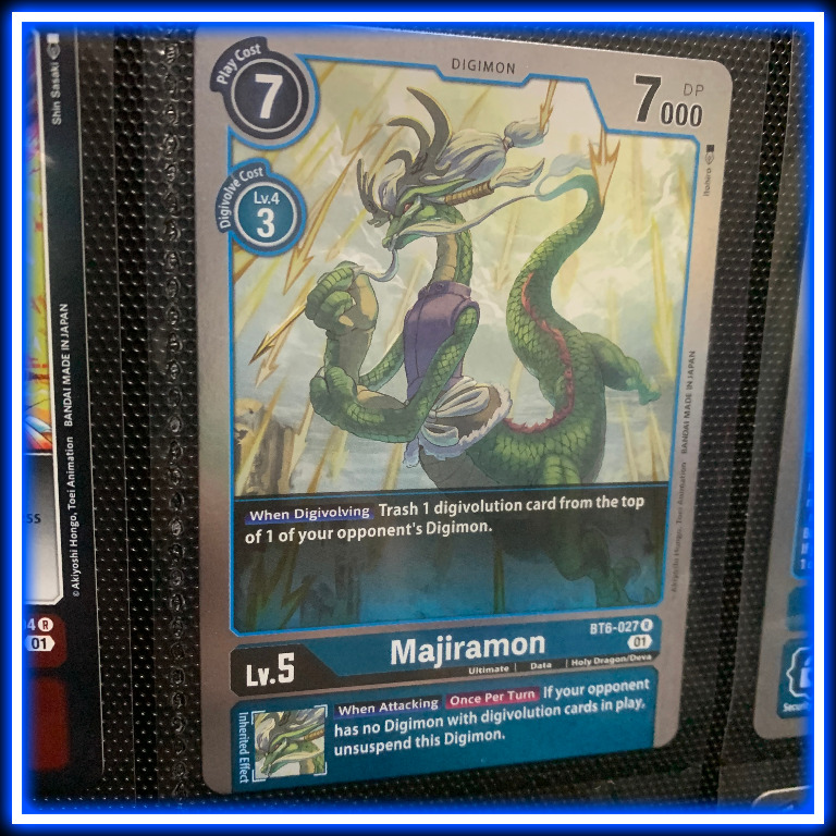 Digimon English TCG - Majiramon BT6-027 R Rare Card, Hobbies & Toys ...