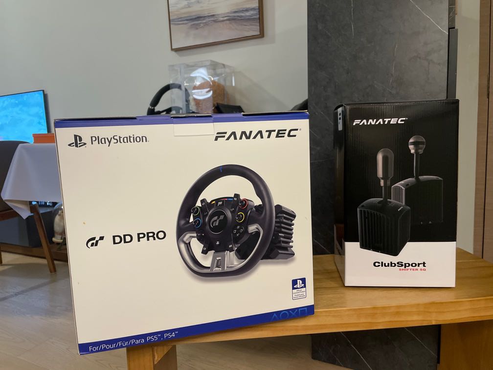 Fanatec DD pro 8nm, 電子遊戲, 遊戲機配件, VR 虛擬實境 - Carousell