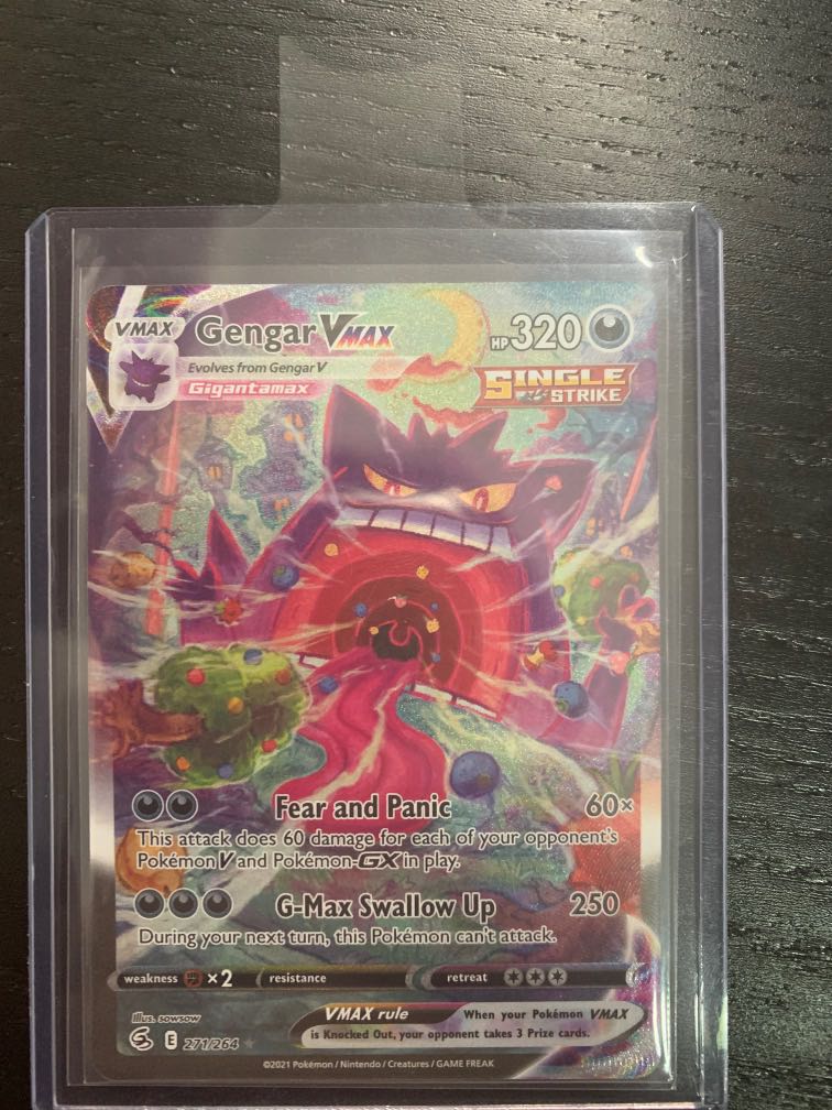 Gengar Vmax Alternative Art (AA), Hobbies & Toys, Toys & Games on Carousell