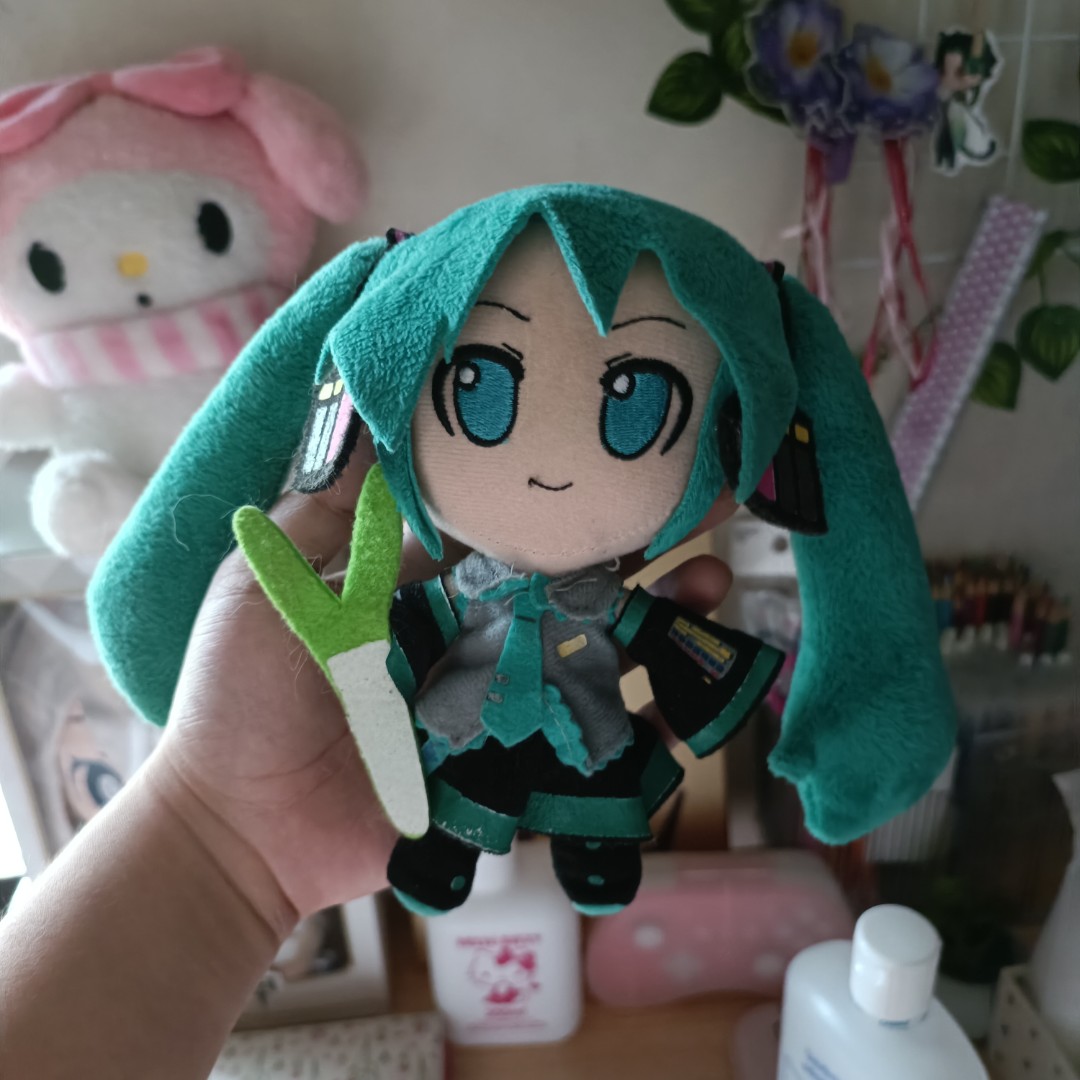 Hatsune Miku Plush, Hobbies & Toys, Toys & Games on Carousell