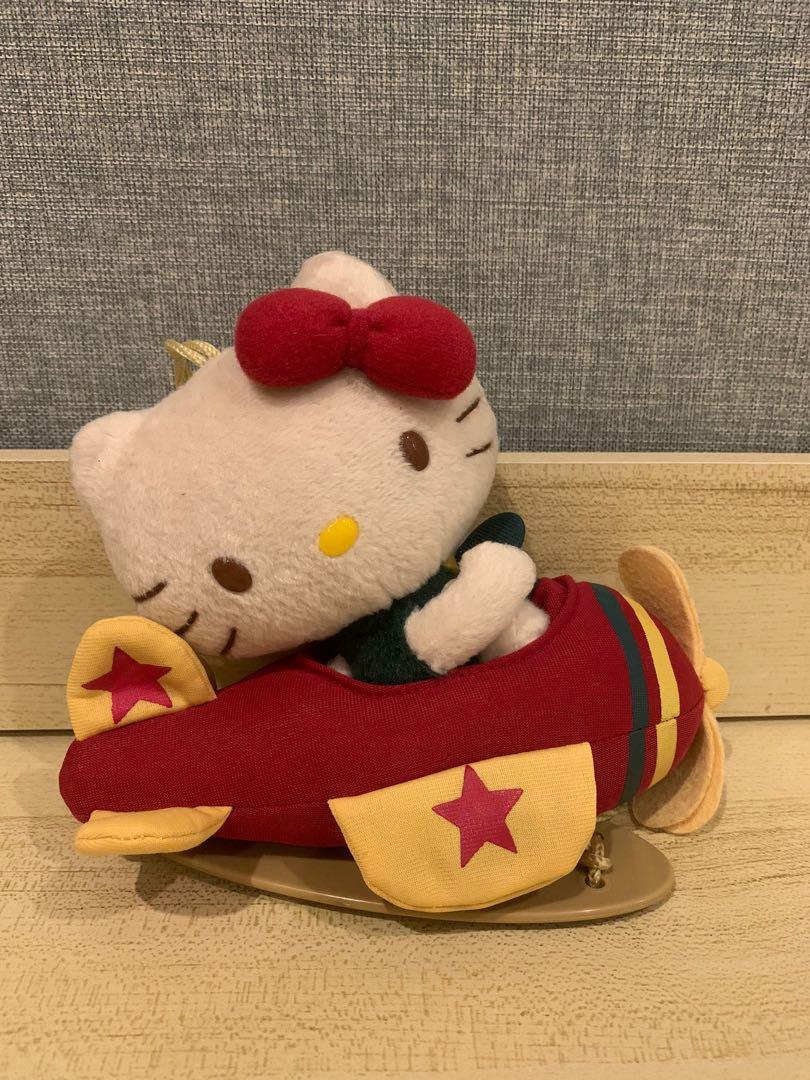 Hello Kitty on a Rocket Plush with Hanging Sign, Hobbies & Toys, Toys ...