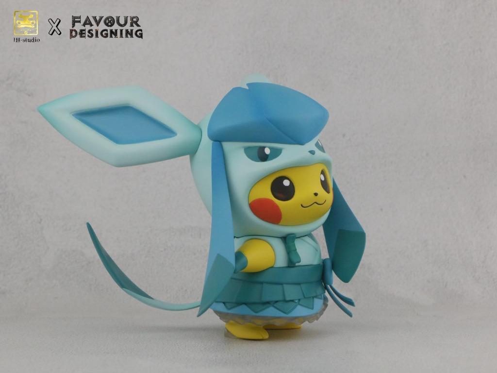 IH x FD Studio - Pikachu Cos Eevee Series 03 - Glaceon 冰伊布, Hobbies ...