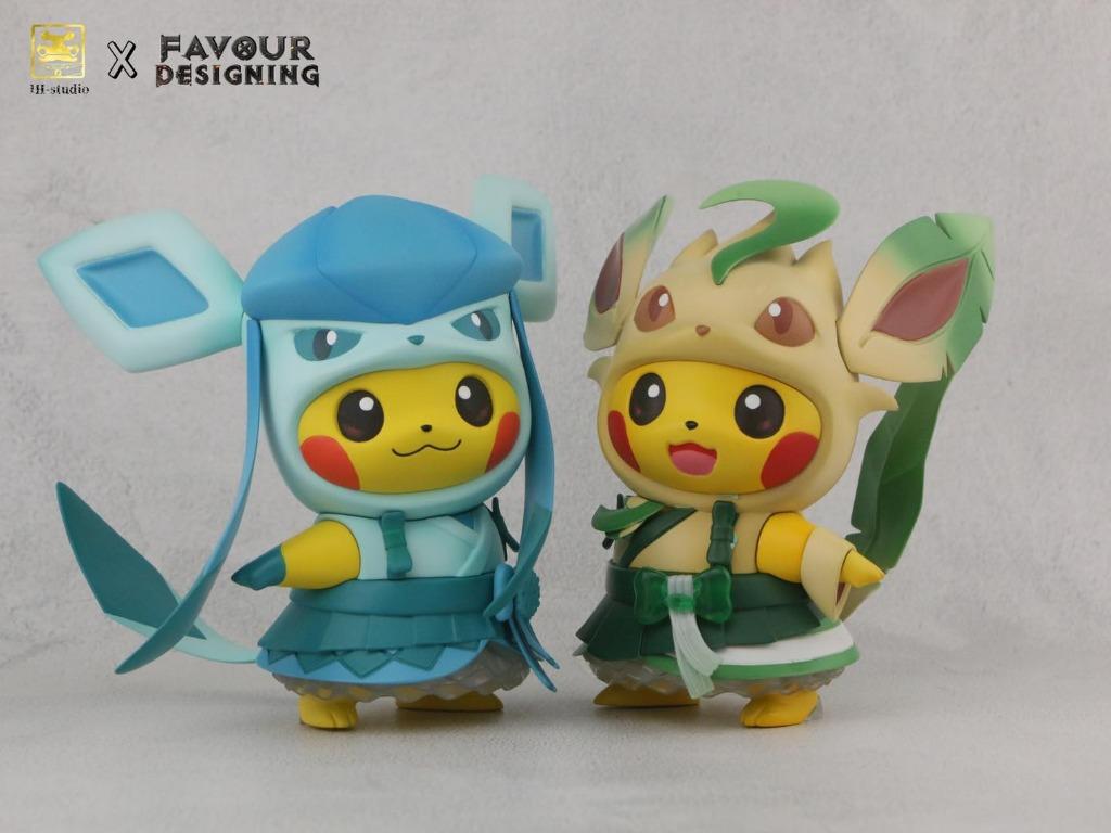 IH x FD Studio - Pikachu Cos Eevee Series 03 - Glaceon 冰伊布, Hobbies ...