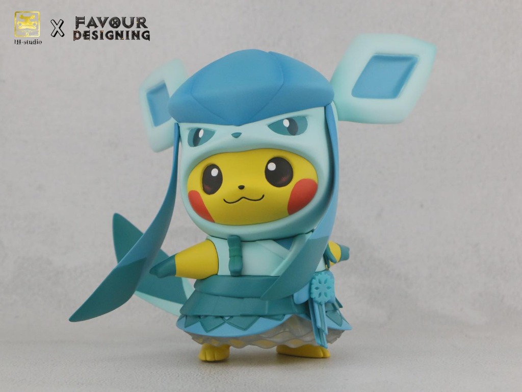 IH x FD Studio - Pikachu Cos Eevee Series 03 - Glaceon 冰伊布, Hobbies ...