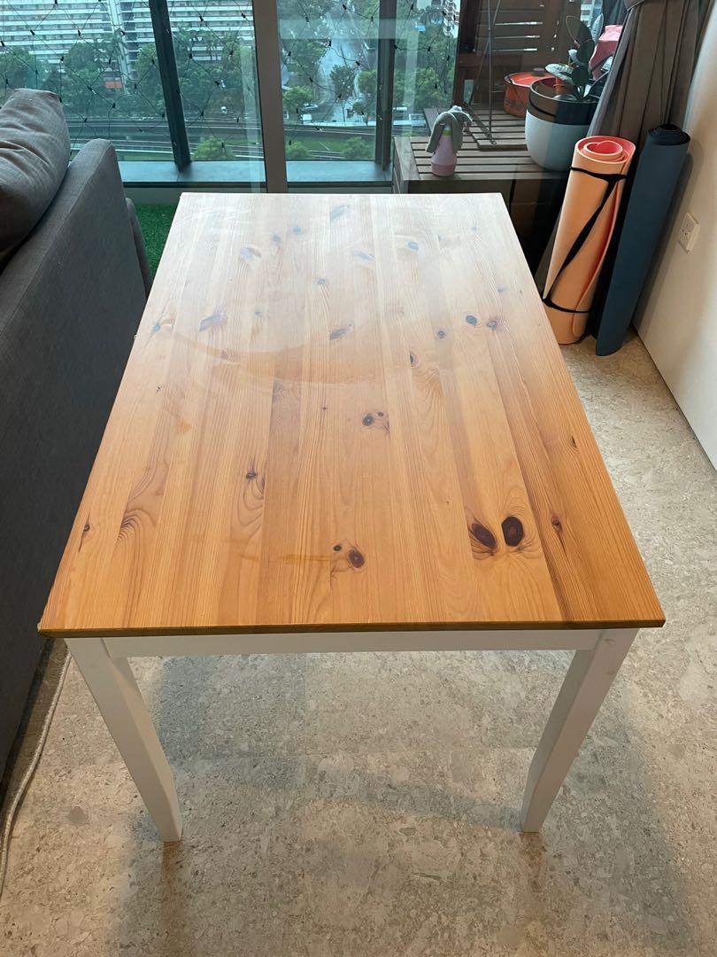 Ikea Lerhamn dining table, Furniture & Home Living, Furniture, Tables ...
