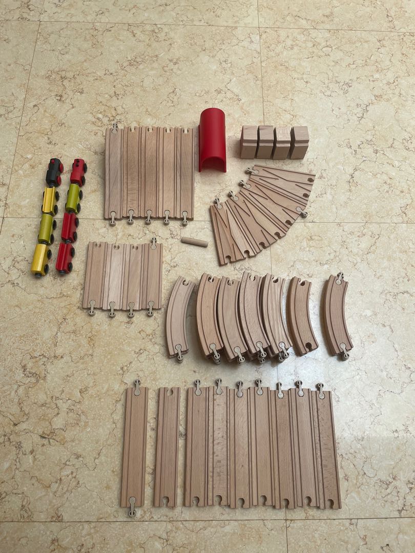 Ikea Train Set, Hobbies & Toys, Toys & Games on Carousell