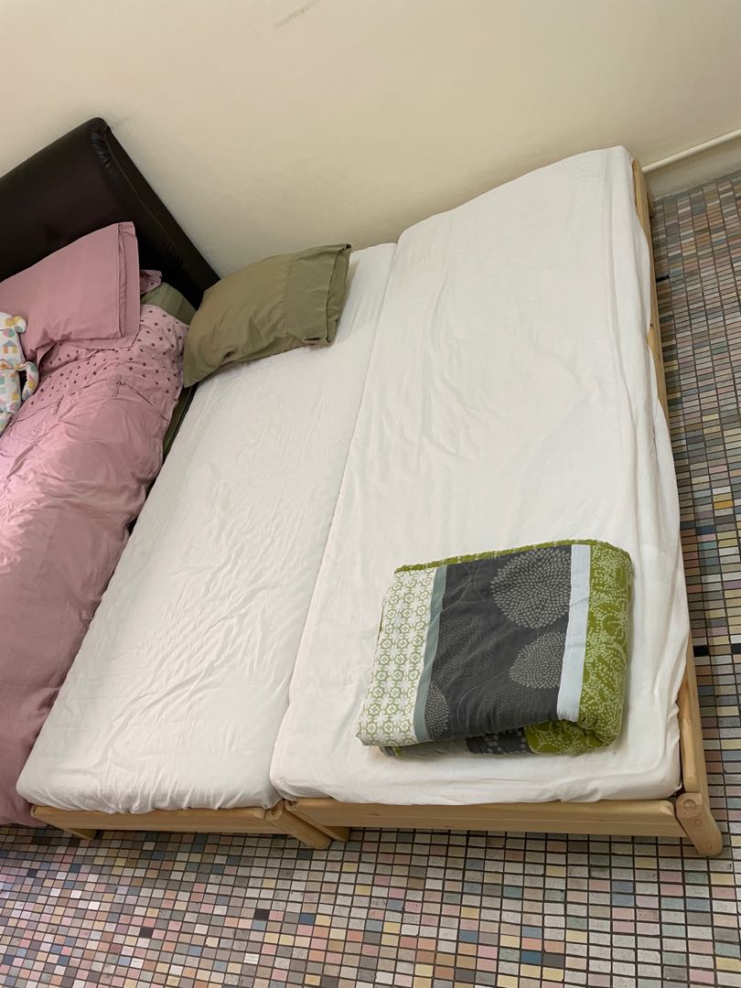 IKEA Utaker Stackable Bed & Mattress, Furniture & Home Living ...