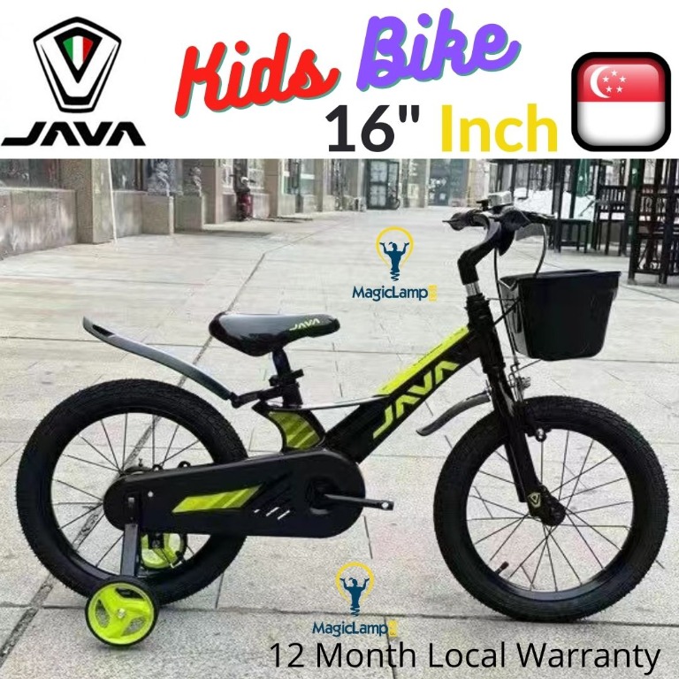 Java Kids Bike 16 Inch 4 5 6 7 years old light weight, Sports Equipment ...