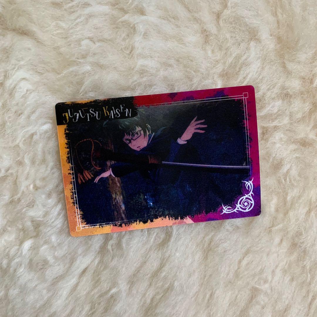 jujutsu kaisen jjk playback chocolate ball snack card megumi maki ...