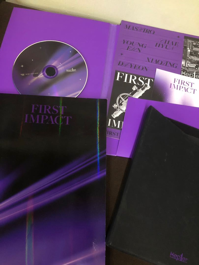 KEP1ER First Impact Unsealed Album, Hobbies & Toys, Memorabilia ...