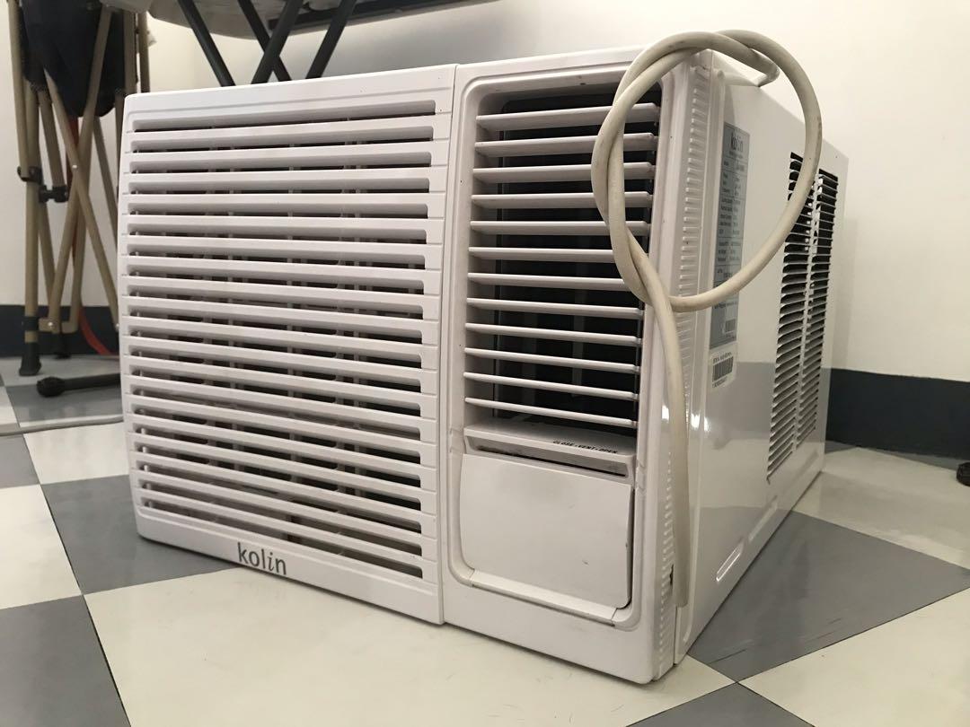 Kolin Aircon 0.75hp Window Type, TV & Home Appliances, Air Conditioning ...