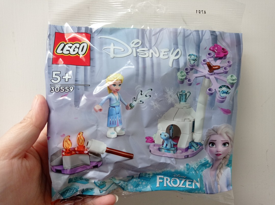 Lego 30559 Disney Elsa And Bruni's Forest Camp Ploybag, 興趣及遊戲, 玩具 & 遊戲類 ...
