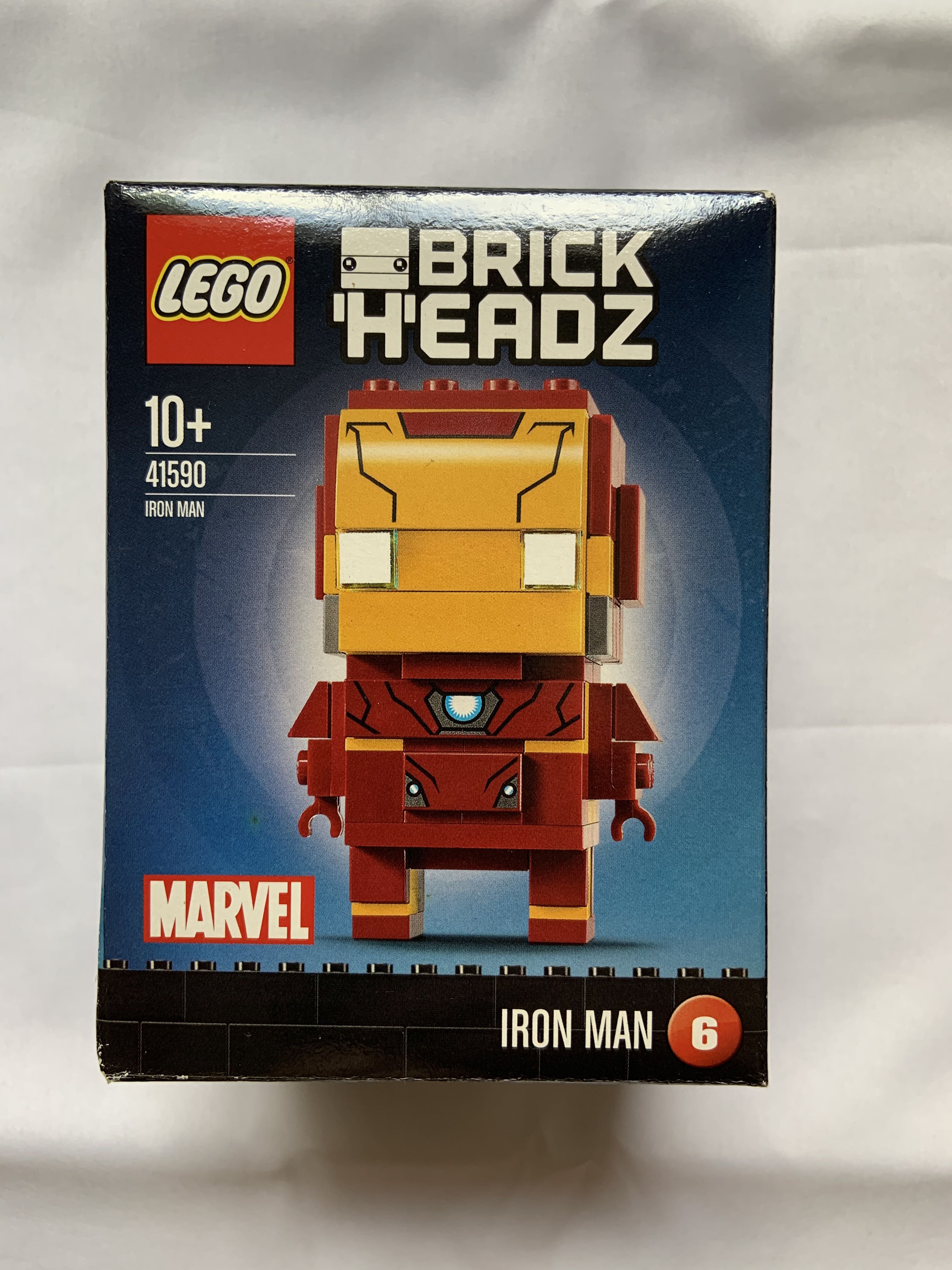 LEGO 41590 Brickheadz Iron Man, Hobbies & Toys, Toys & Games on Carousell