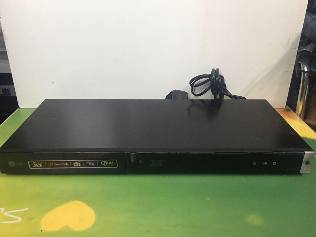 LG BP420 3D Blu-ray DVD Player 藍光影碟播放機, 家庭電器, 電視 & 其他娛樂, 藍光及播放器 - Carousell