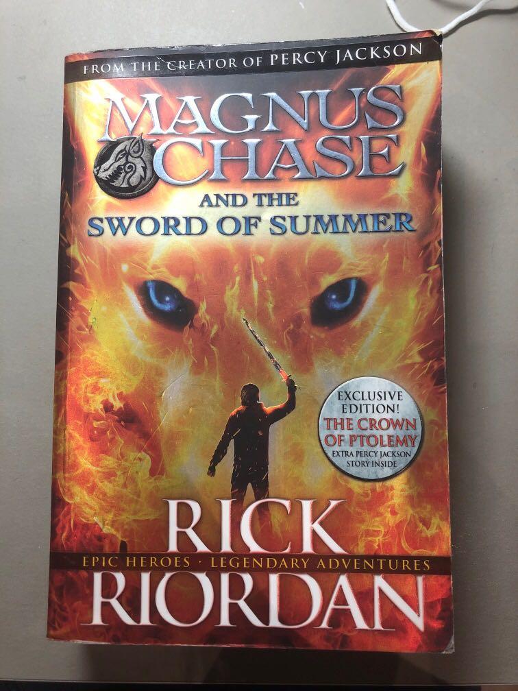 Magnus Chase and the Sword of Summer by Rick Riordan, Hobbies & Toys ...