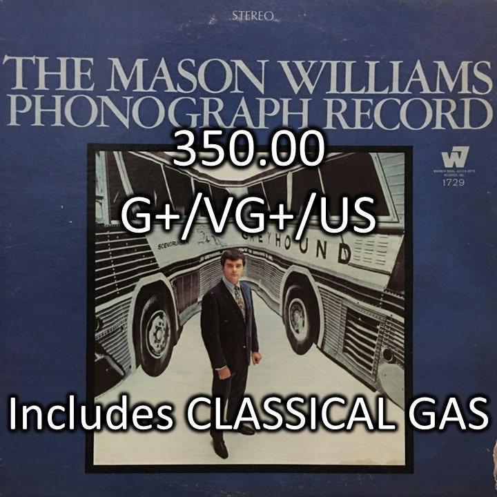 Mason Williams - Phonograph Record LP Vinyl Record Plaka, Hobbies ...