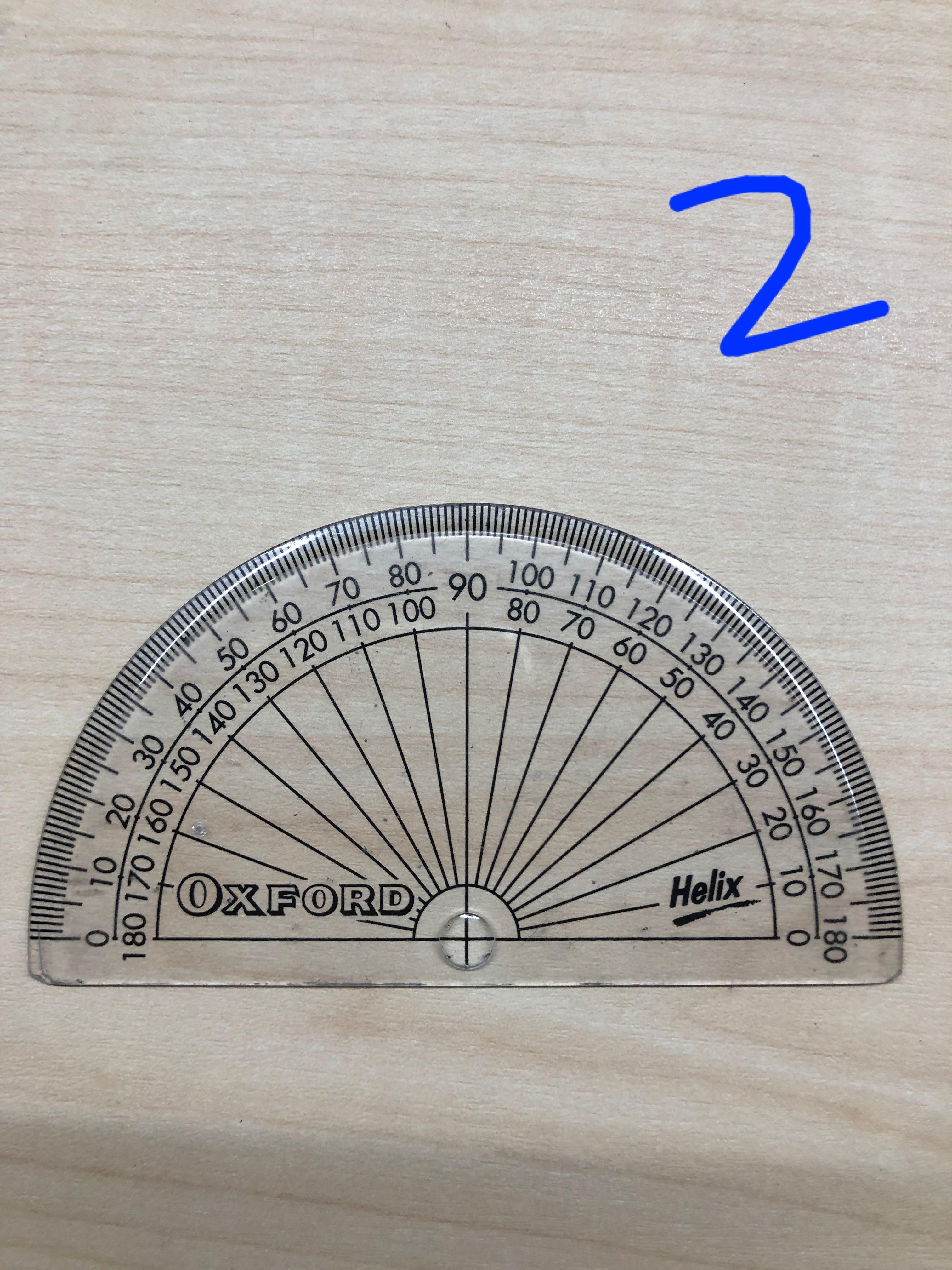 Mathematics Protractor, Hobbies & Toys, Stationery & Craft, Stationery ...