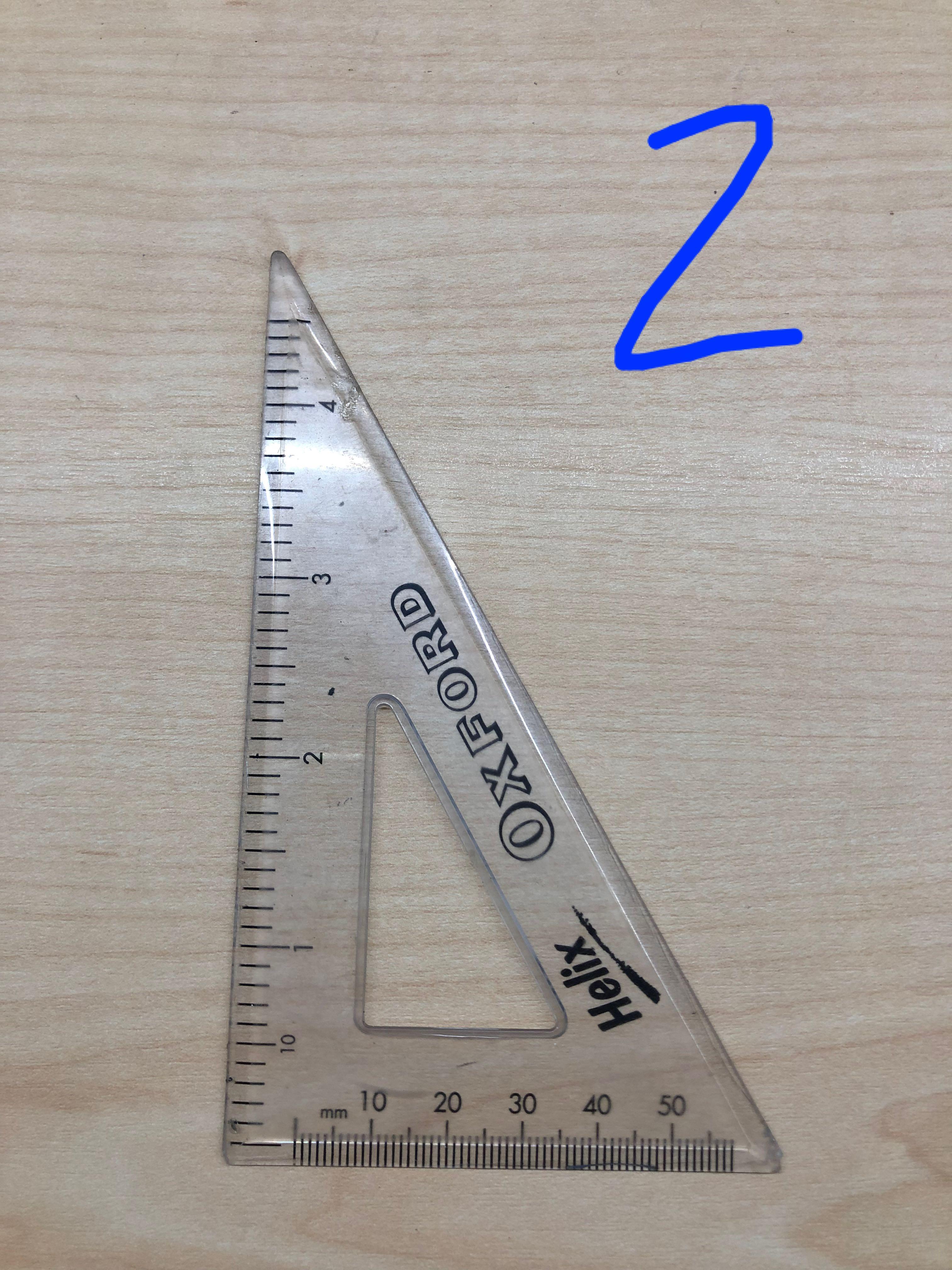 Mathematics Set Square, Hobbies & Toys, Stationery & Craft, Stationery ...