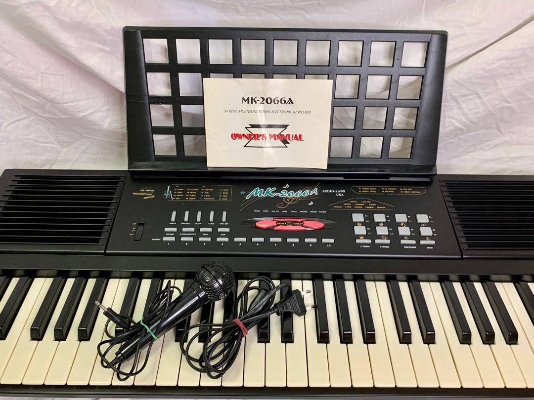 Meike 54 keys electronic keyboard Mk 2066A, Hobbies & Toys, Music ...