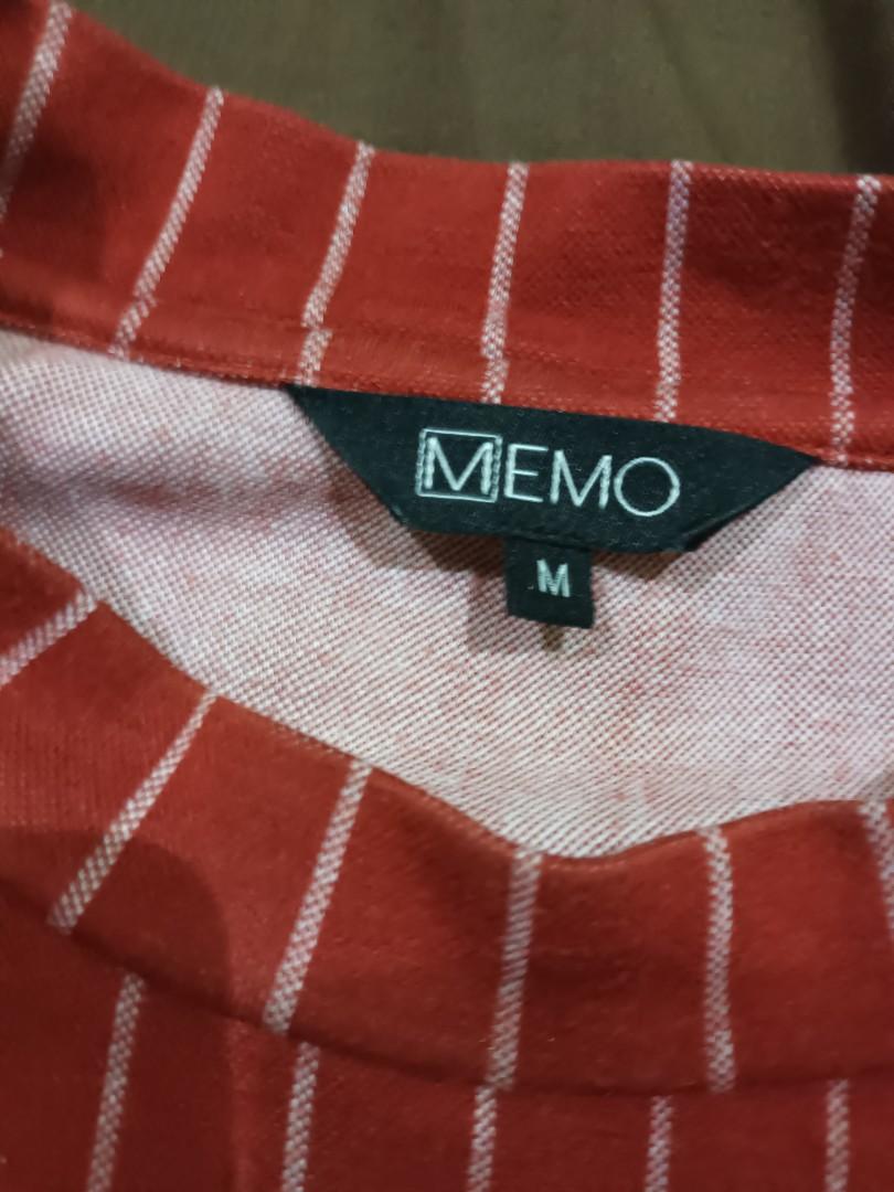 Memo Red Stripe T Shirt, Men's Fashion, Tops & Sets, Tshirts & Polo ...