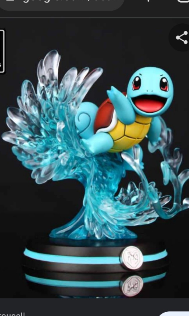 mfc pokemon squirrel statue, Hobbies & Toys, Toys & Games on Carousell