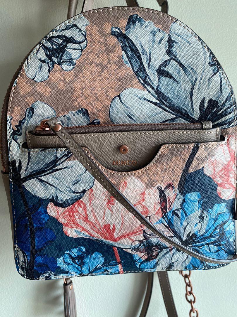 Mimco Leather Back pack, Luxury, Bags & Wallets on Carousell