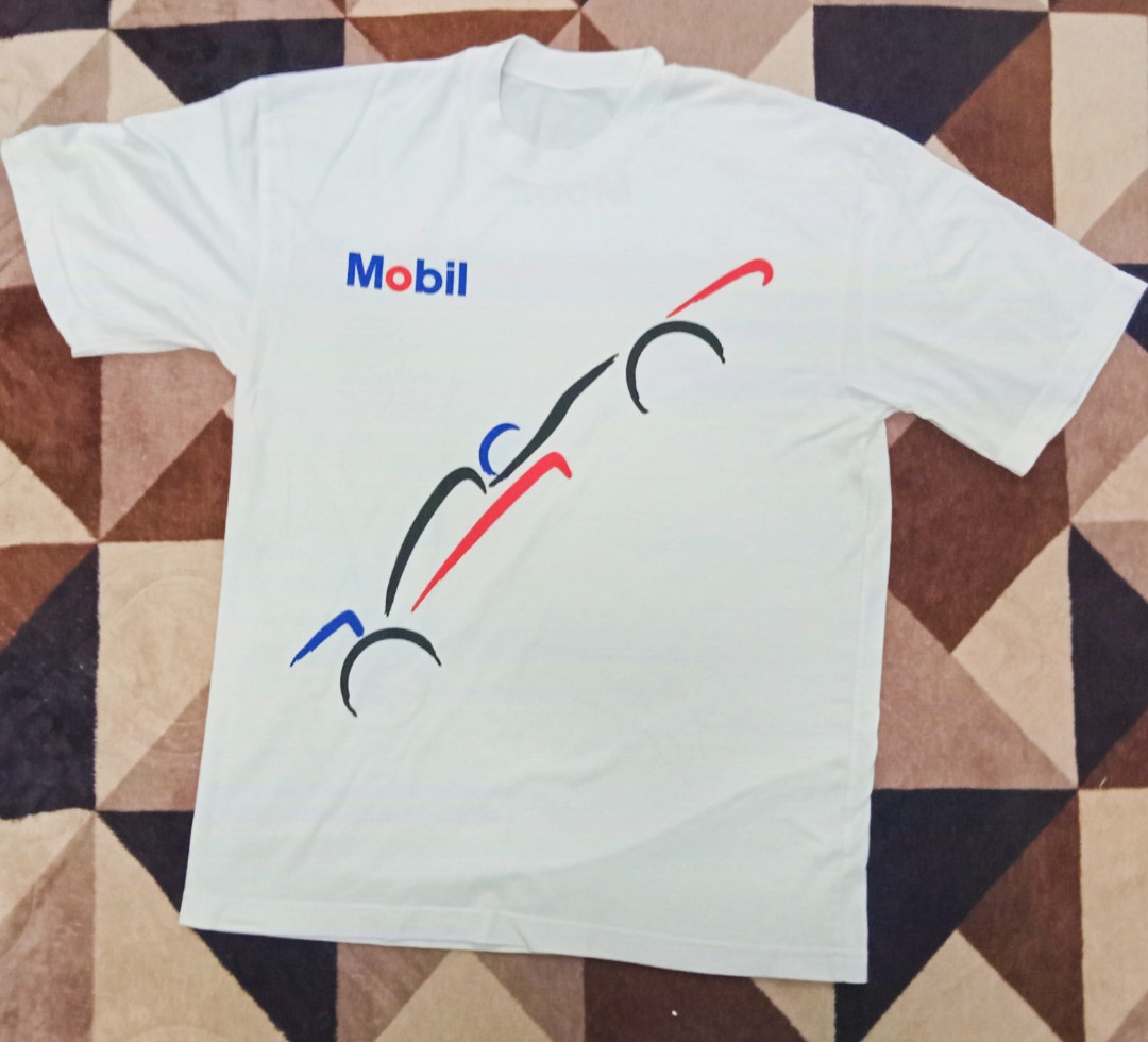 Mobil, Men's Fashion, Tops & Sets, Tshirts & Polo Shirts on Carousell