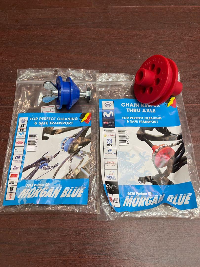 MORGAN BLUE CHAIN KEEPER, CHAIN KEEPER THRU AXLE, Sports Equipment ...