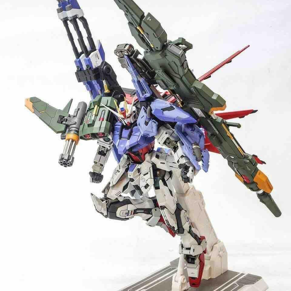 Moshow strike gundam 1/72 超合金 突擊高達 連武器包 不是metal build/MC, 興趣及遊戲, 玩具 ...