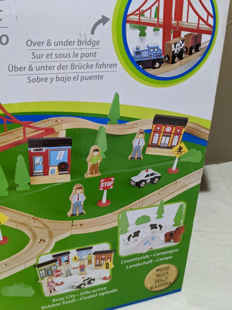 New Toysrus Mega Train World Set 80+ pieces, Hobbies & Toys, Toys ...